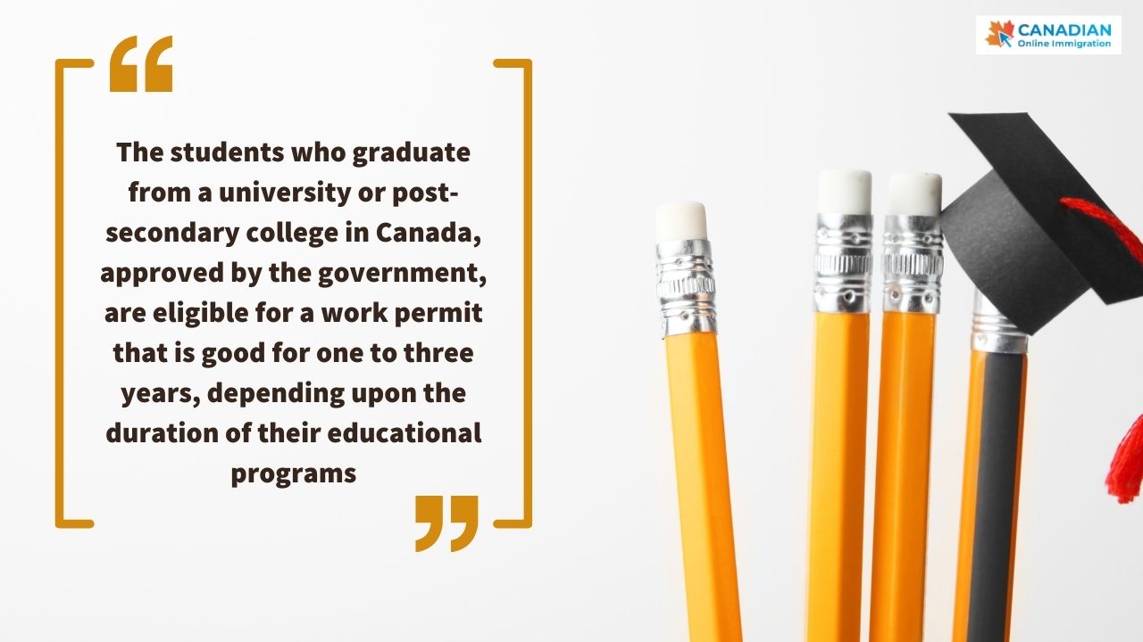 Canadian Online Immigration - Students Receive Work Opportunity